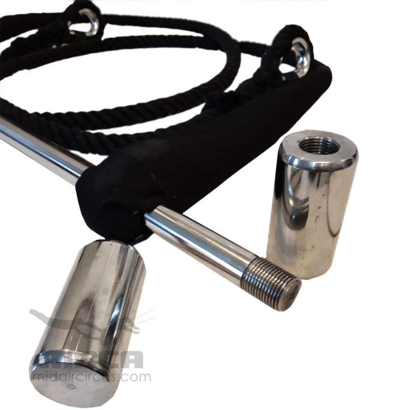 Double Trapeze Bar with weight | MACA Aerial Circus Equipment